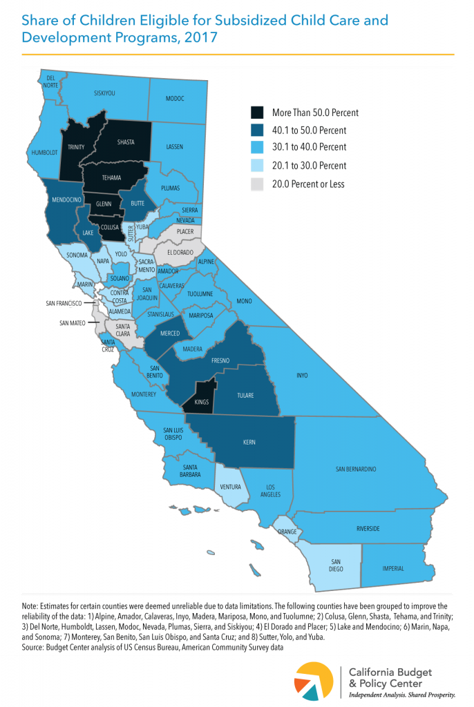 Targeted Funding for Early Care and Education - California Budget ...