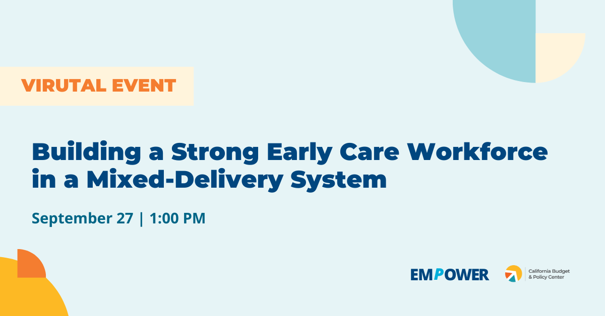 [Video] Building a Strong Early Care Workforce in a Mixed-Delivery ...